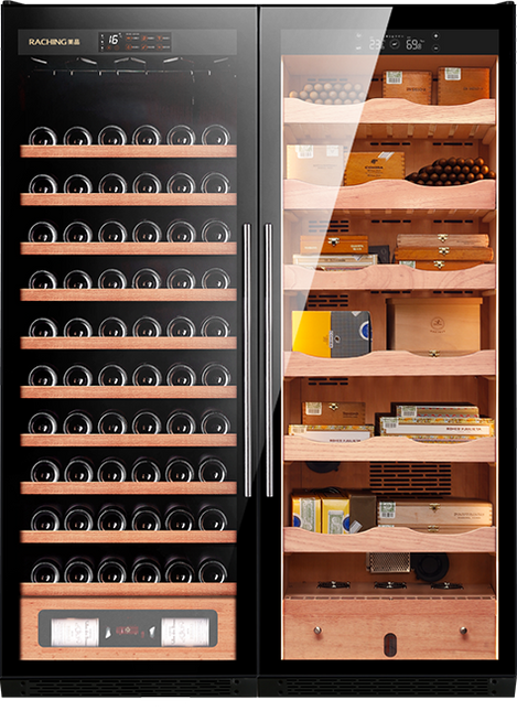 Raching Cigar Humidor Cabinet Collection — Luxury Wine Appliances