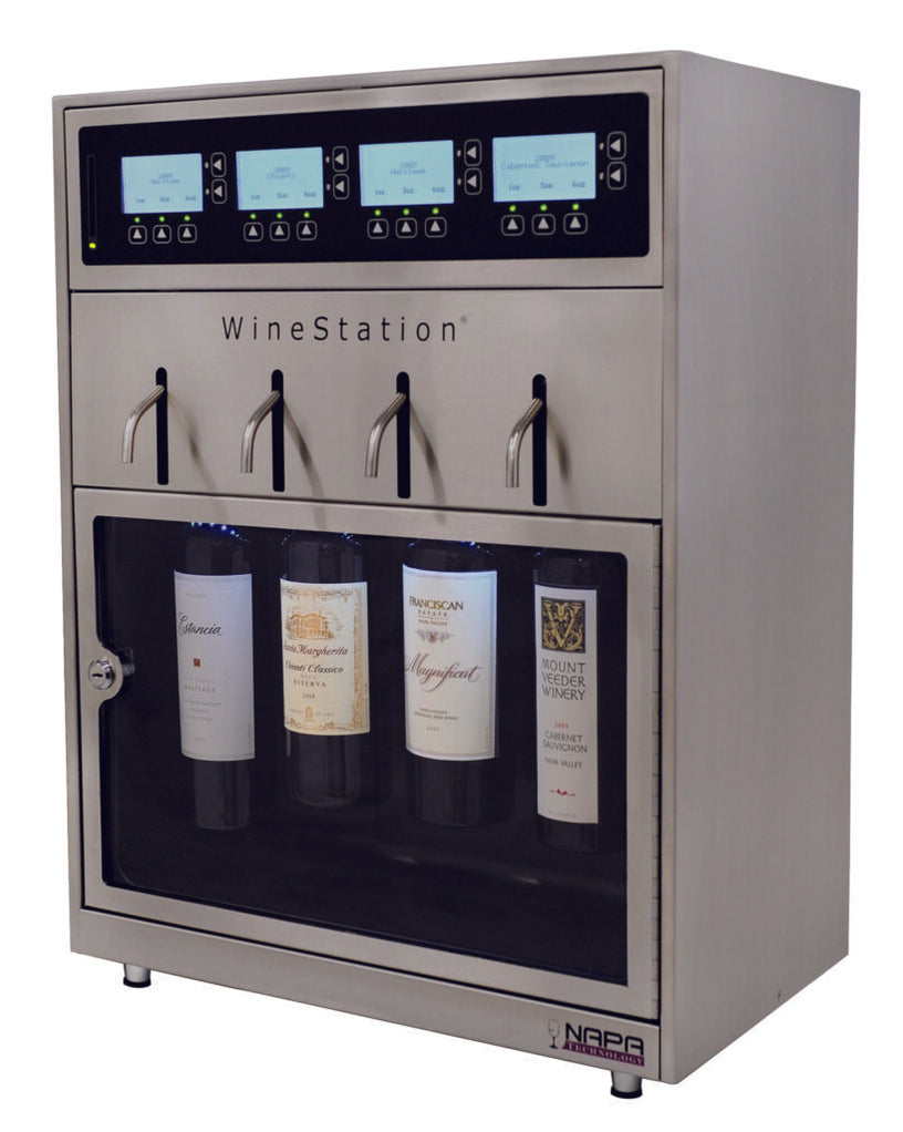 Wine Dispenser Machine - Pristine Plus Sommelier — Luxury Wine Appliances